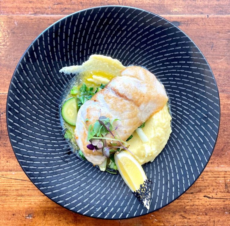 PAN FRIED BARRAMUNDI – Salt Cafe Urangan